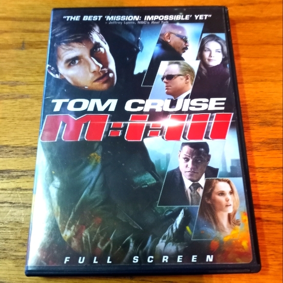 Paramount | Media | Miiii Mission Impossible Iii On Dvd Tom Cruise ...